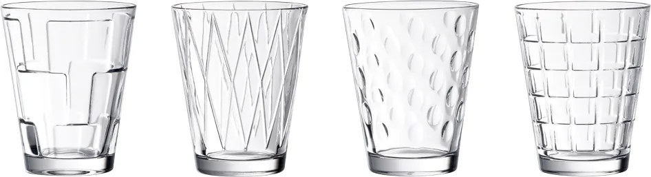 Villeroy&Boch Villeroy & Boch Dressed Up sada 4 sklenic na vodu, 200 ml