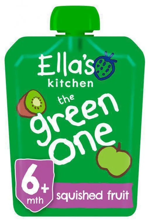 Ella's Kitchen BIO Green One Kiwi s jablkem a banánem 90 g