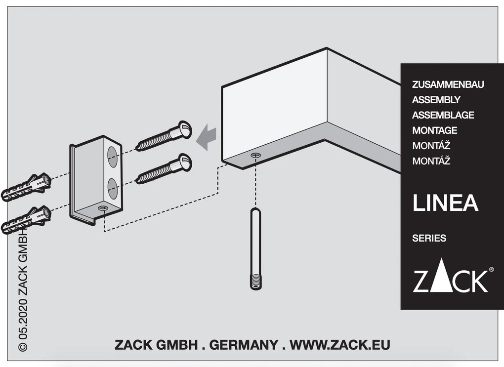 Držák toaletního papíru LINEA nerezový lesklý ZACK