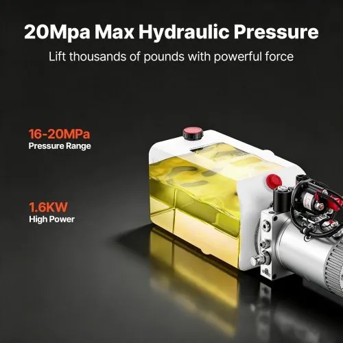 Hydraulické čerpadlo 7 l, Maximální přetlak 22 MPa VEVOR