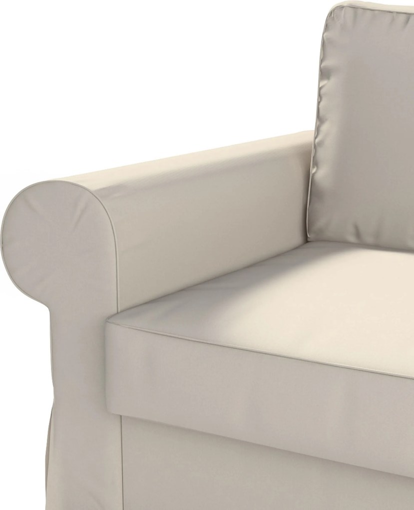 Potah na pohovku IKEA Backabro 2-místná, rozkládací barva béžová látka pletený vzor