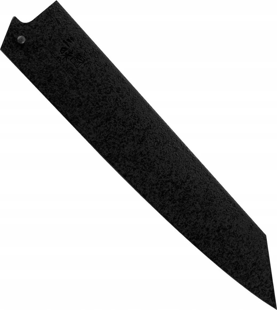 Mcusta Zanmai Dřevěná Saya Black Chránič na Nůž Kiritsuke Gyuto 23 cm