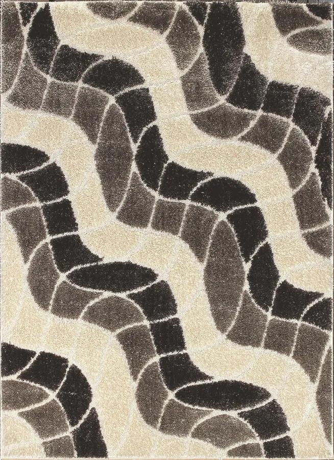 Hans Home | Kusový koberec Seher 3D 2616 Brown Beige - 120x180