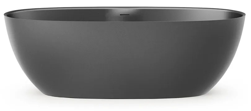 Roth Volně stojící vana z litého mramoru ALLYSA Varianta: rozměry: 170x80 cm , barva: černá - (ALLYSA BLACK - 5232000)