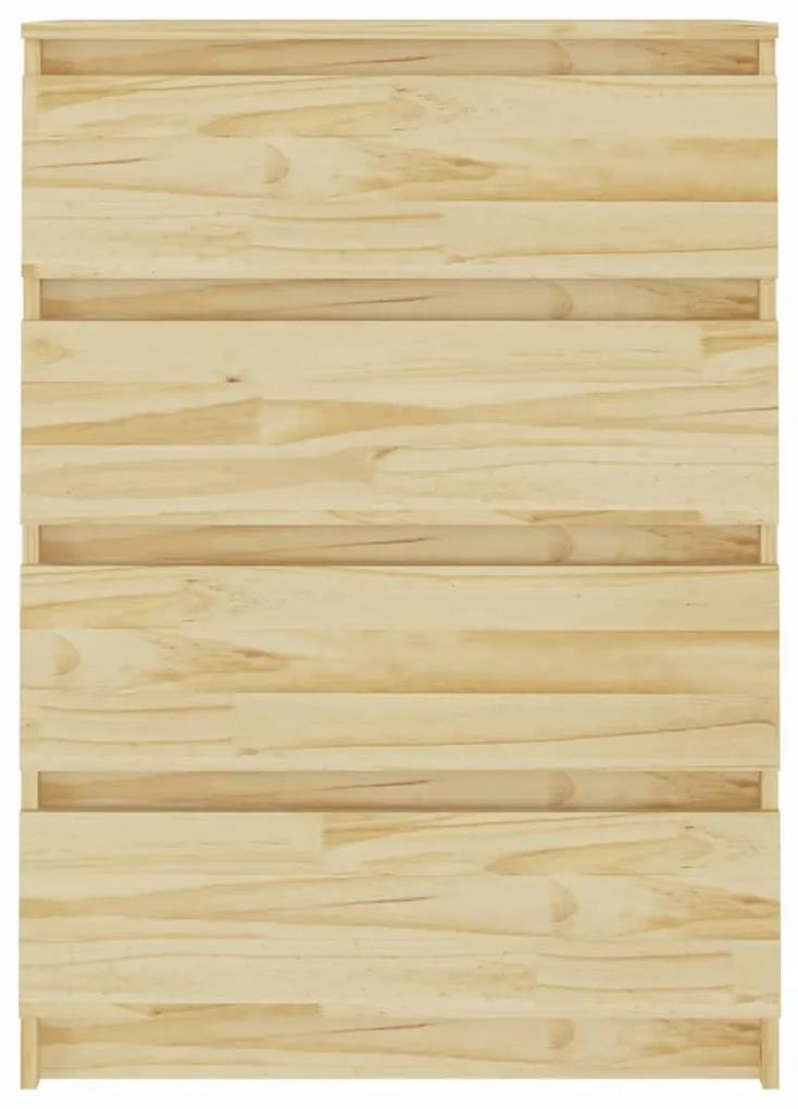 Odkládací skříňka 60 x 36 x 84 cm masivní borové dřevo - Default Title