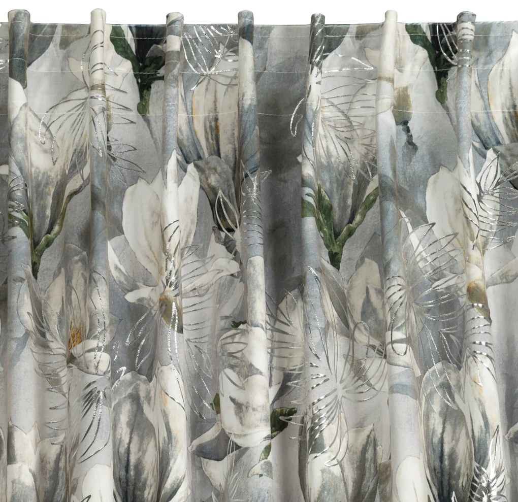ZATEMŇOVACÍ ZÁVĚS NA PÁSCE SANDY 140X300 CM VZOROVANÁ
