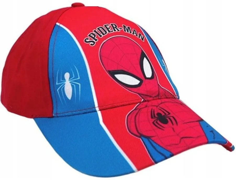 Dětská kšiltovka Spiderman - MARVEL, 52 Červená