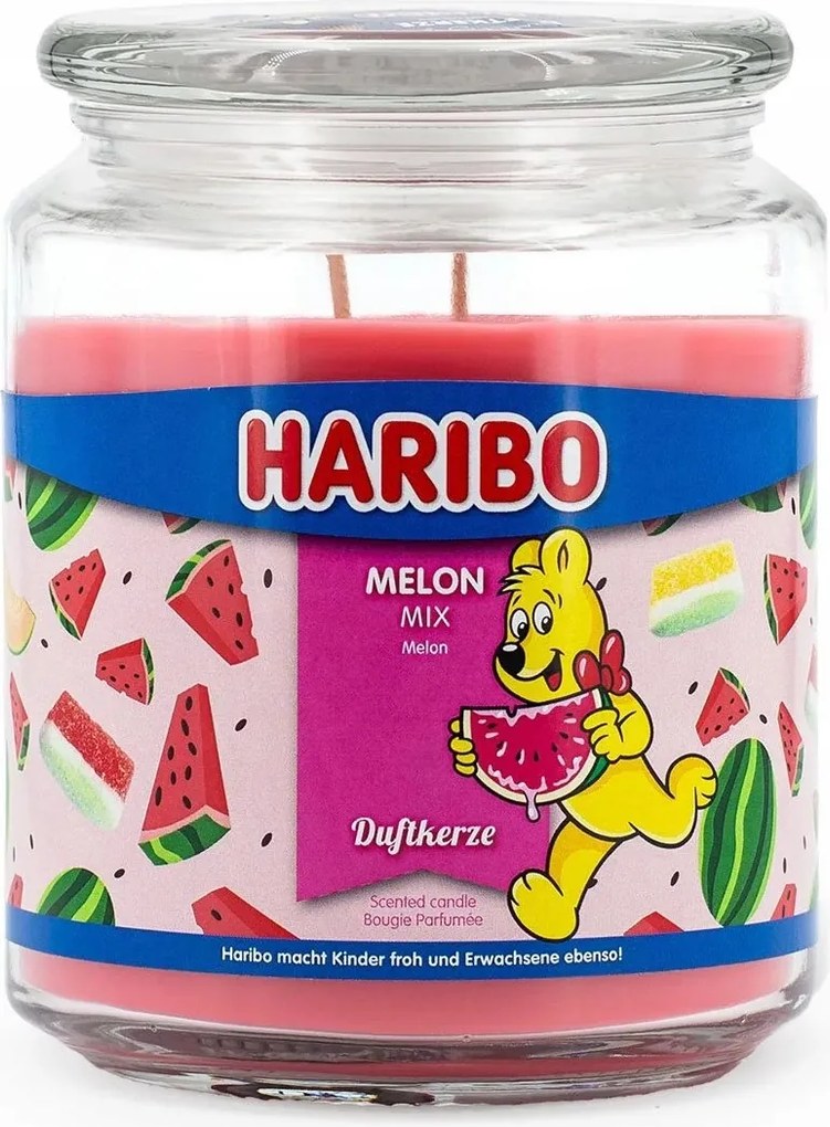 Velká svíčka Melon Mix Haribo