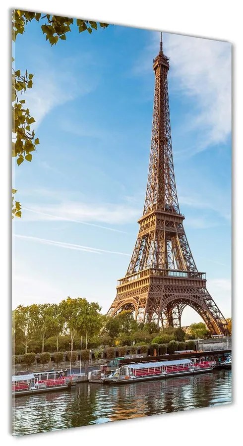 Wallmuralia Foto obraz akrylové sklo Eiffelová věž Paříž 60x120 cm