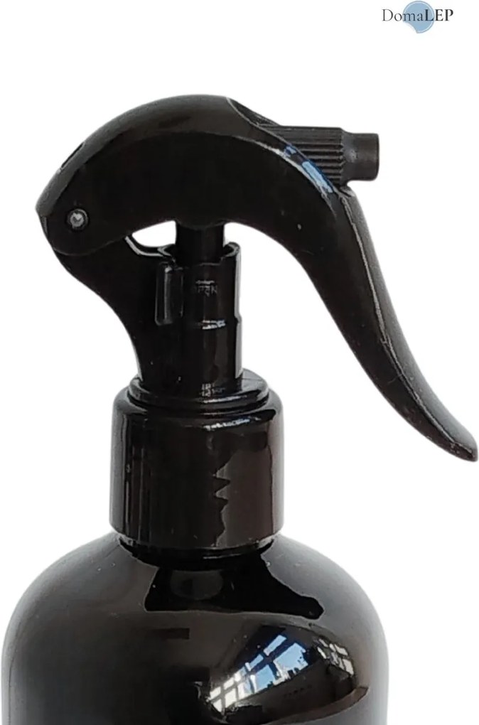 Dávkovač na mýdlo 300 ml černý s černým rozprašovačem MINI BELA