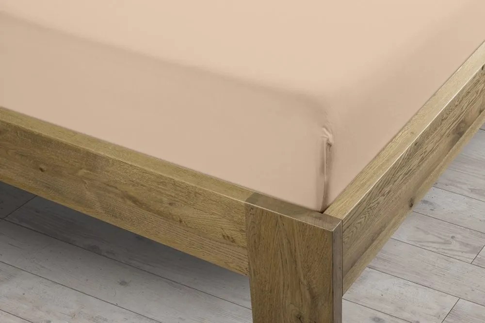 Prostěradlo Sintex LUX s Lycrou béžové v.30cm - 140x200 cm