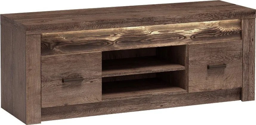 Casarredo - Komfort nábytek Obývací stěna, sestava INDIANAPOLIS tm. jasan (4+6+9+11)