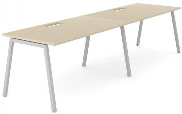 NARBUTAS - Dvoumístný pracovní stůl NOVA A 240x80 cm