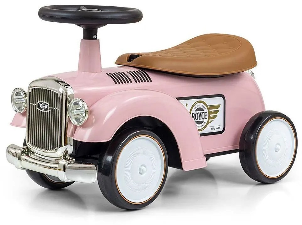 Dětské odrážedlo Baby Mix Retro růžové
