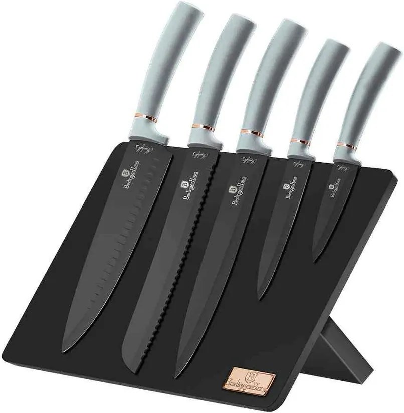 Sada nožů s magnetickým stojanem 6 ks Moonligt Collection
