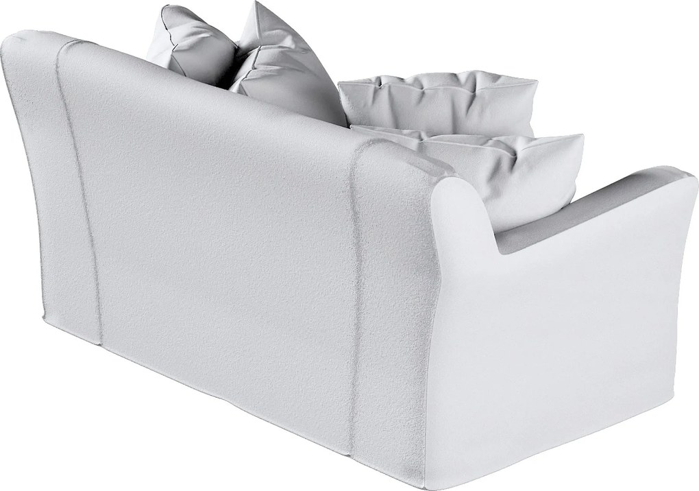 Potah na pohovku IKEA Tomelilla 2-místná nerozkládací barva bílá látka pletený vzor