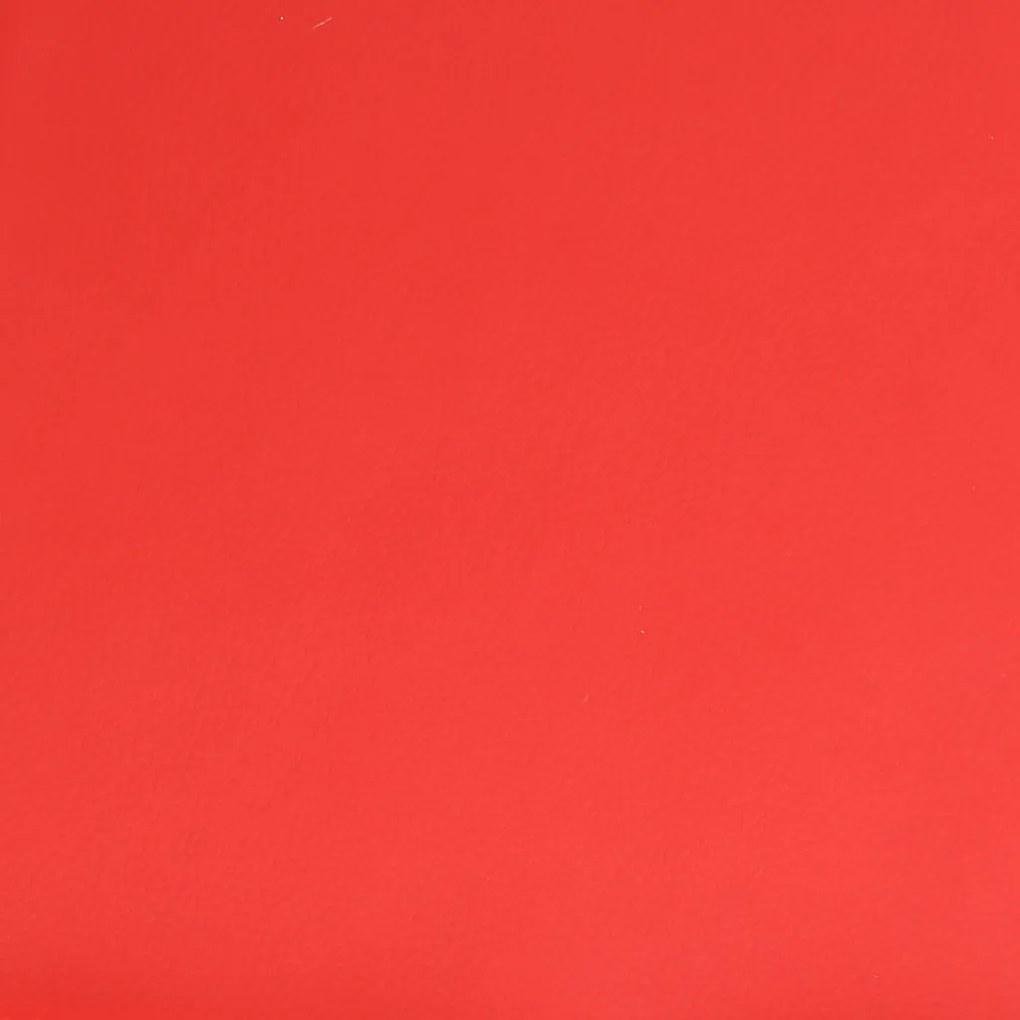 Polohovací křeslo červené umělá kůže 339073