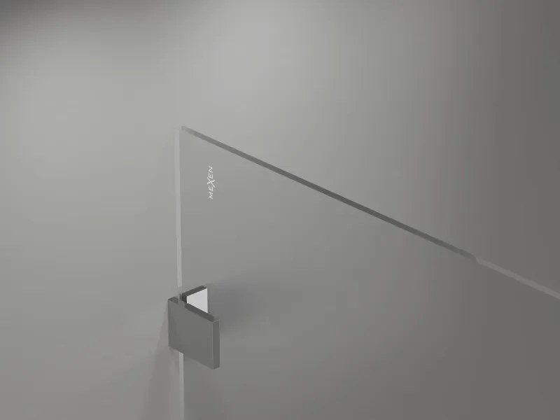 Mexen Lunar sprchová stěna pravá 110 x 200 cm, 8mm čiré sklo, chromová, 830-110-000-01-00-P