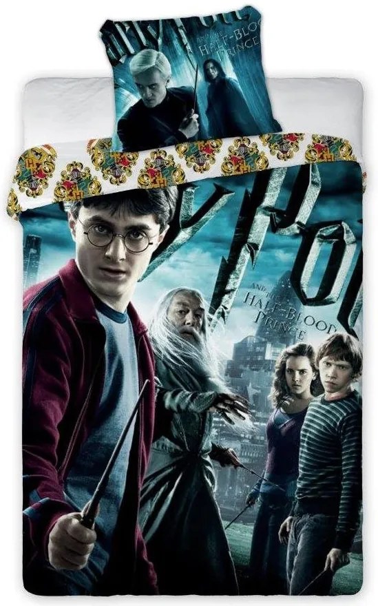 Dětské povlečení faro balvněné povlečení harry potter 140x200 cm