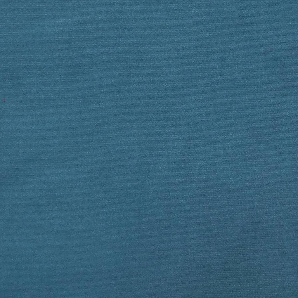 3místná pohovka modrá 180 cm samet - Default Title