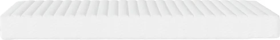 vidaXL Pěnová matrace bílá 120 x 200 cm tvrdost H2 H3 [356343]