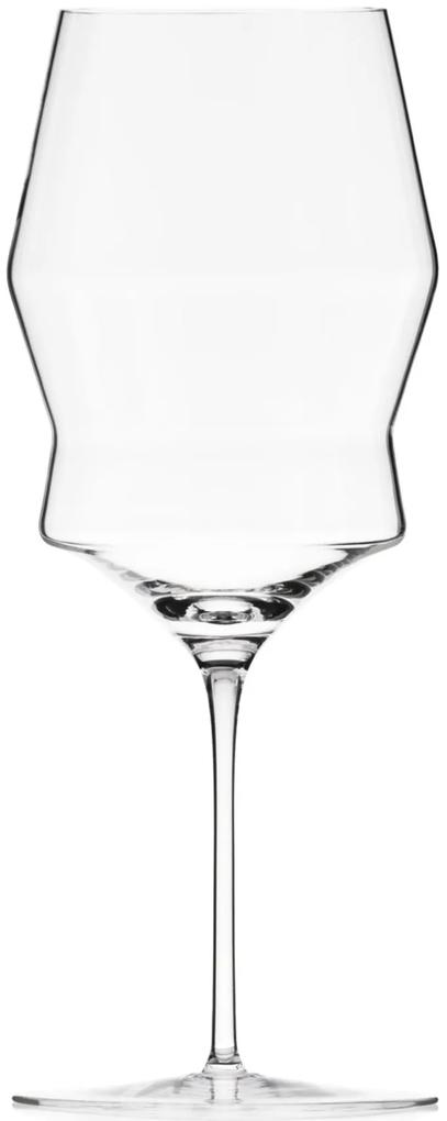 Květná 1794 ručně foukané skleničky na bílé víno Kalyke 520 ml 2KS
