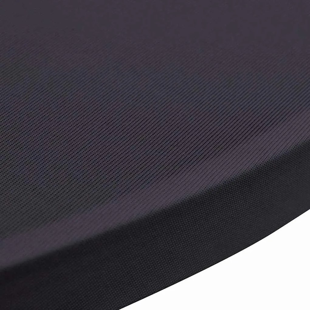 Strečové návleky na stůl 4 ks 80 cm antracitové 279086