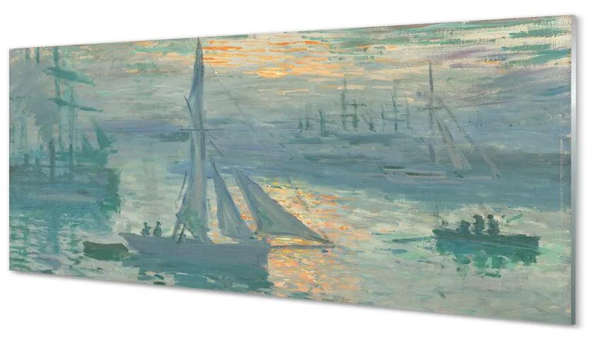 akrylový obraz Art plachtění na východ 120x60 cm