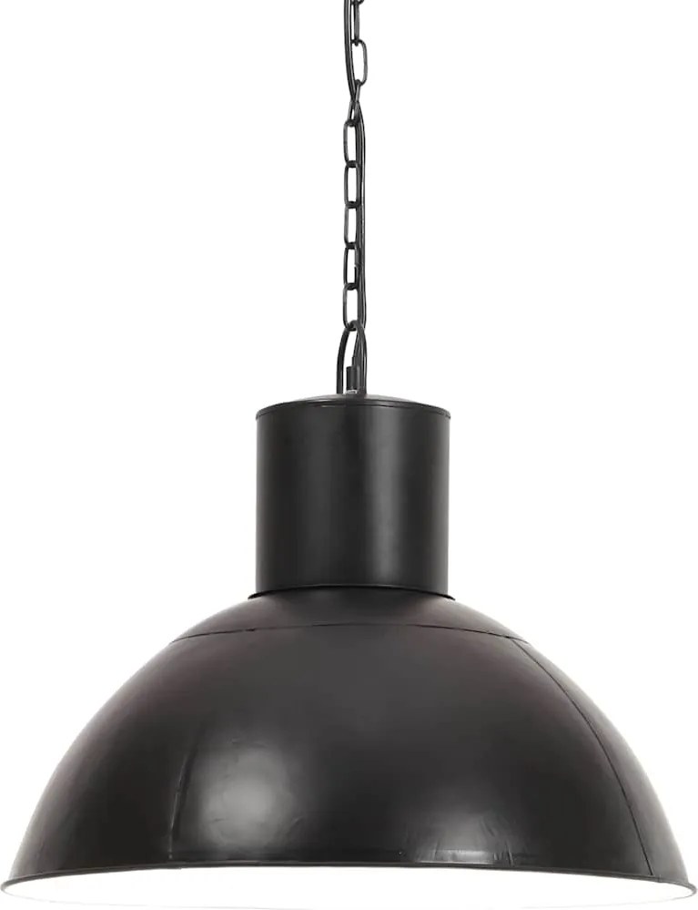 Závěsné svítidlo 25 W černé kulaté 48 cm E27 320565
