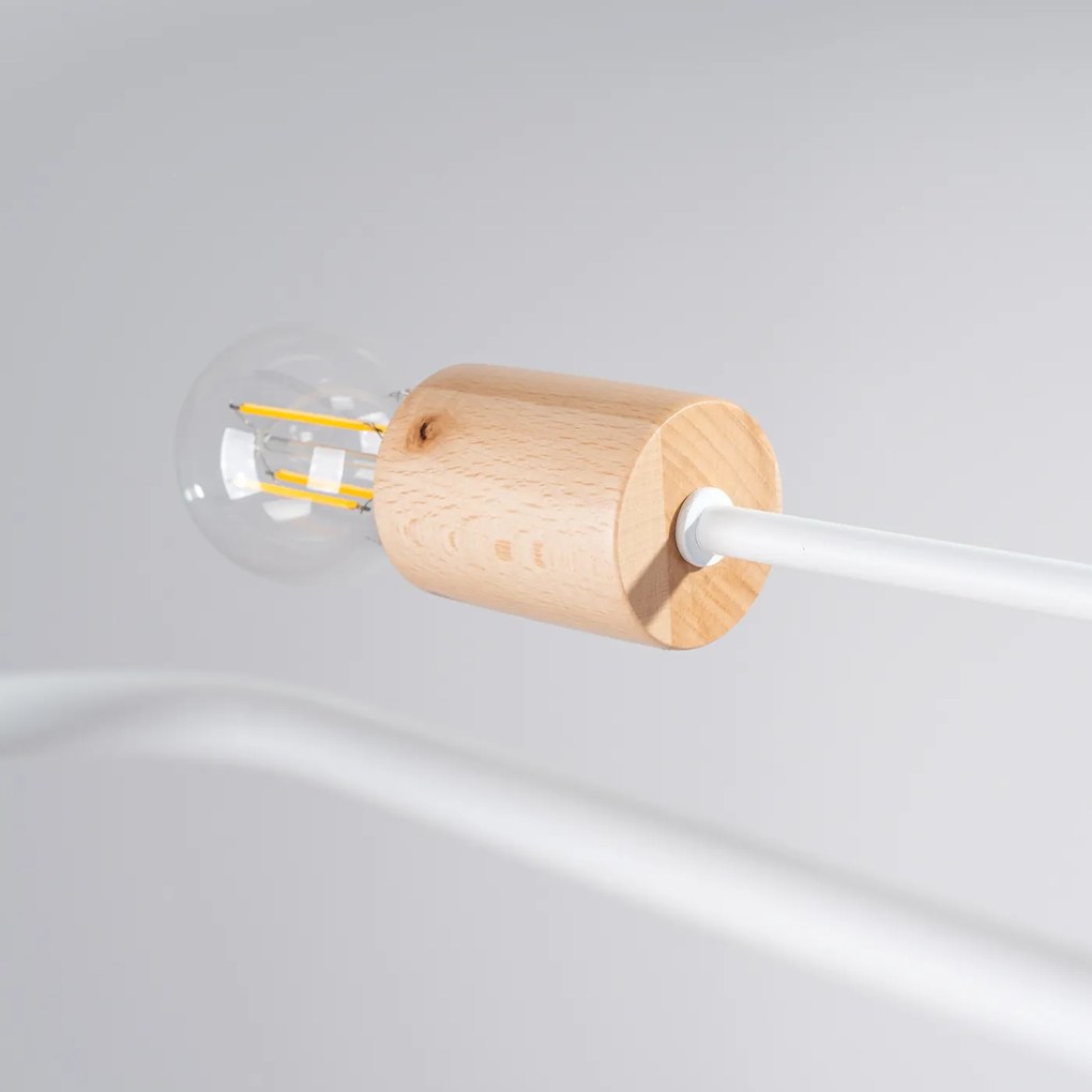 Sollux Lighting Lustr TIMBO 8 bílý