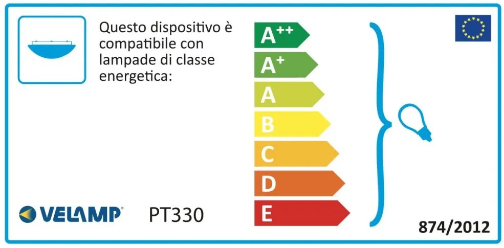 VELAMP Stropní svítidlo PT330