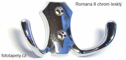 kovový věšák ROMANA II Varianta: věšák ROMANA II chrom matný
