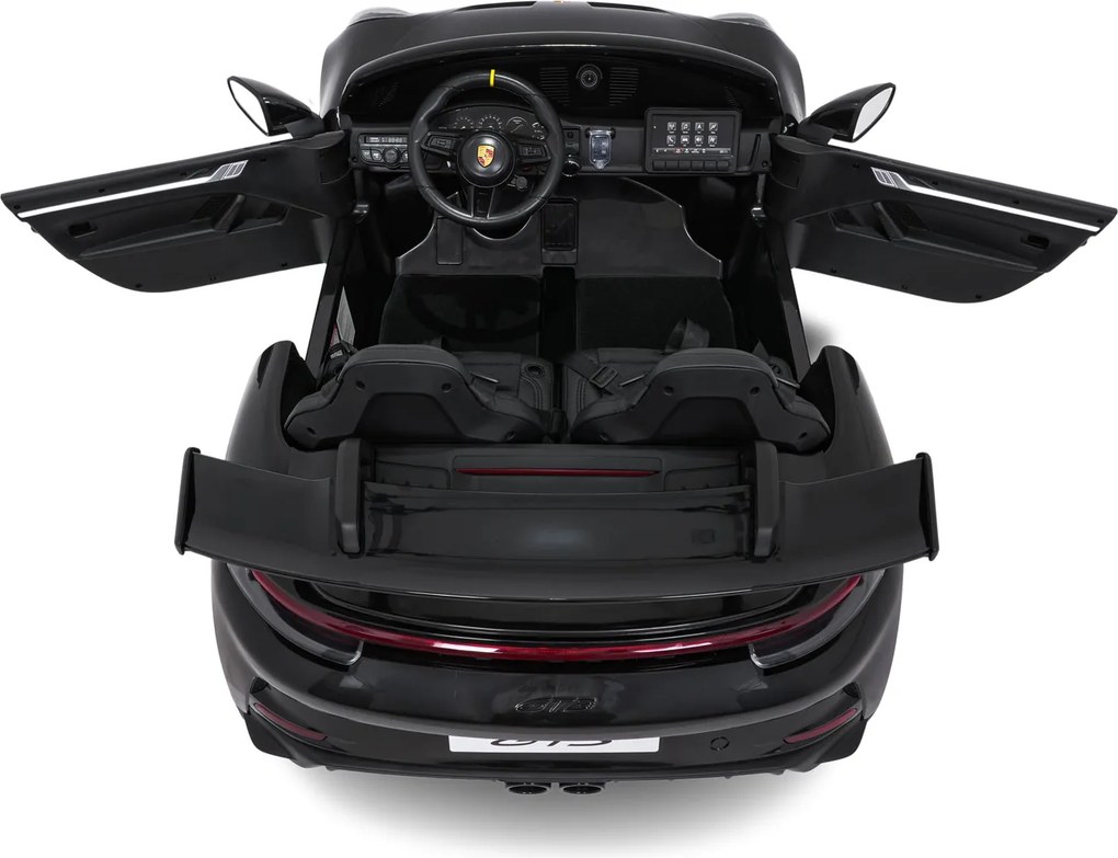 Ramiz Dětské závodní auto Porsche 911 GT3 černé