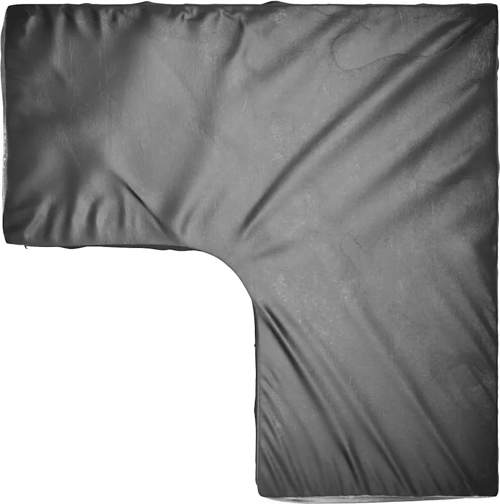 Plachty na zahradní nábytek tvar L 2 ks 12 oček 185x185x90 cm 3155369