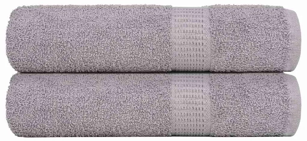 Ručníky do sprchy FROGN 2 ks šedé 70 x 140 cm 360 g/m² 136833