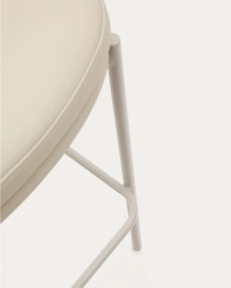 Béžová/v přírodní barvě barová židle (výška sedáku 65 cm) Eamy – Kave Home