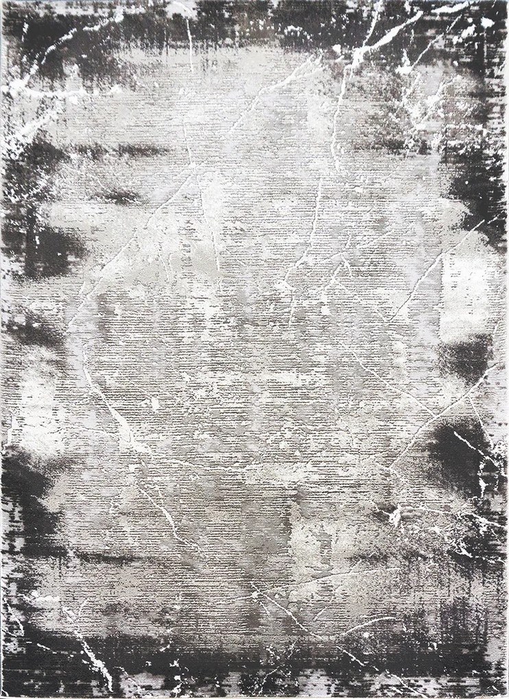 BE Koberec Mitra 3002 GREY - šedý obdélníkový Rozměr: 120x180 cm