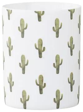 Bílý porcelánový svícen Cactus Bloomingville