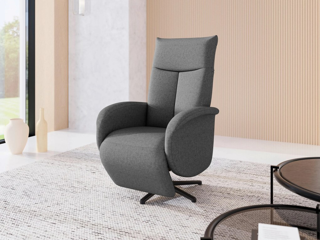 XXXLutz RELAXAČNÍ KŘESLO, textil, tmavě šedá Sit & More - Online Only křesla & taburety - 0001440258D2