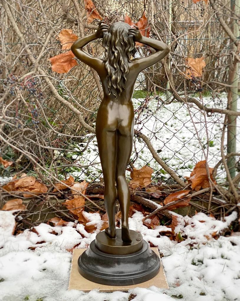 Bronzová socha - Nahá žena velká