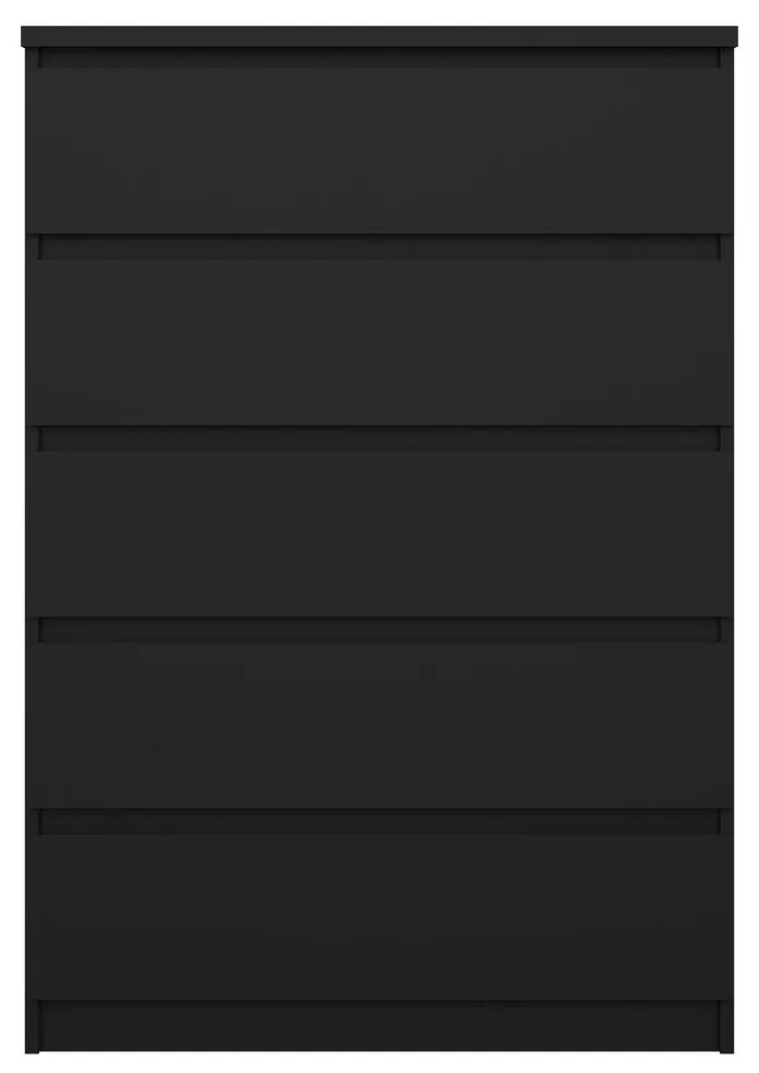 Tvilum Komoda Simplicity 231 černý MAT