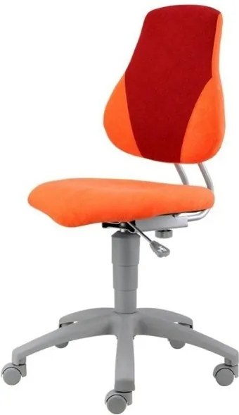 Sconto Kancelářská židle ELEN oranžová/červená