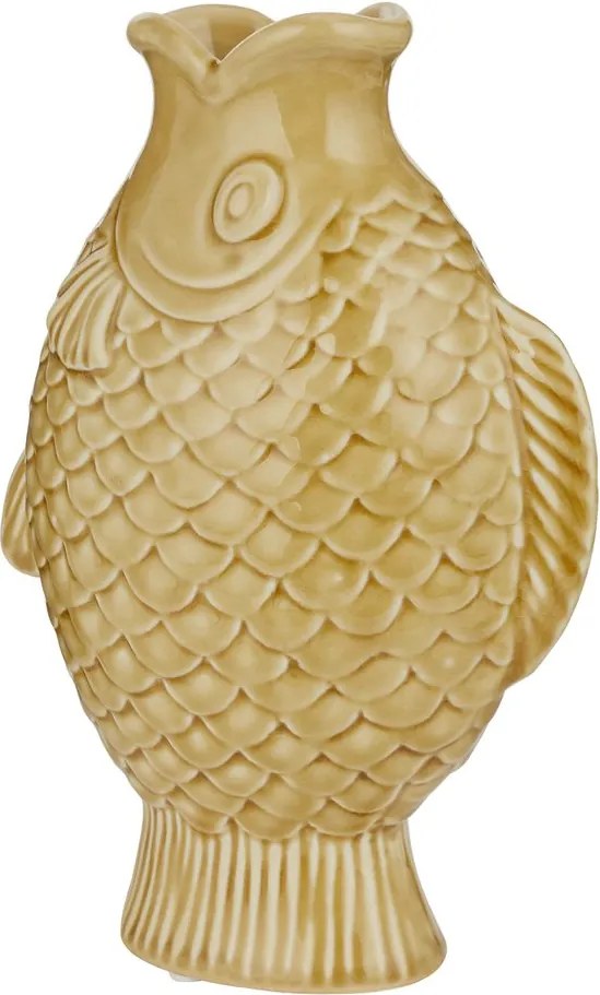 WABI SABI Váza ryba 24 cm