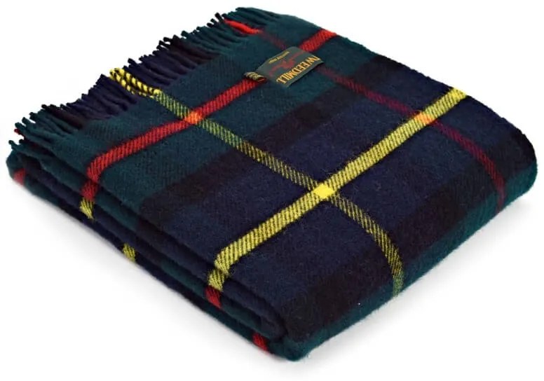 Vlněná deka Tartan Hunting McLeod 183 x 150 cm Tweedmill