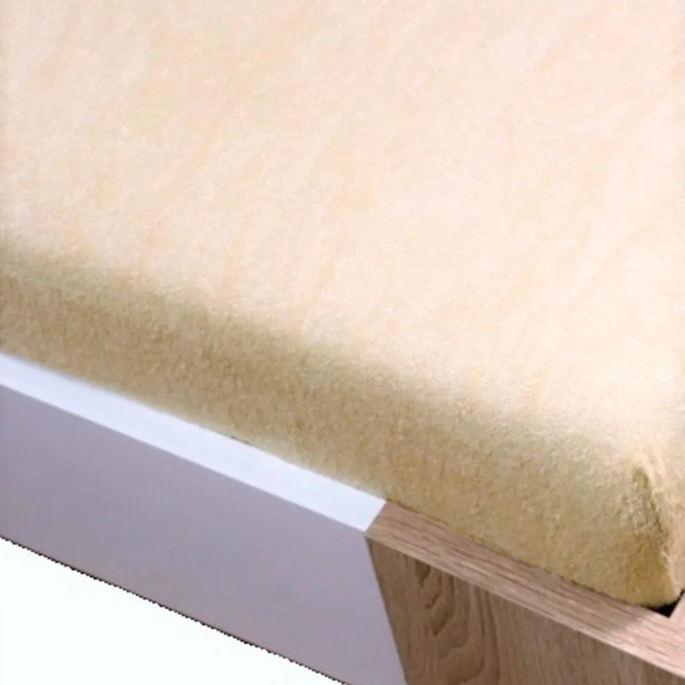 Homa froté prostěradlo žlté