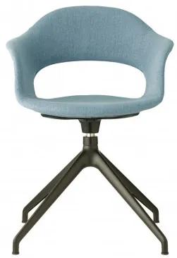 Scab Otočná čalouněná židle LADY B POP HODNOTY čalounění Scab Fabric T9 80 - modrá 2599