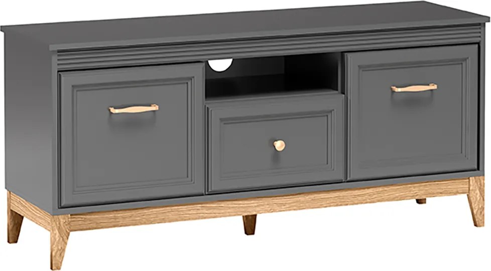 TERRA s | TV stolek TA-8 | 135,5 cm | šedá