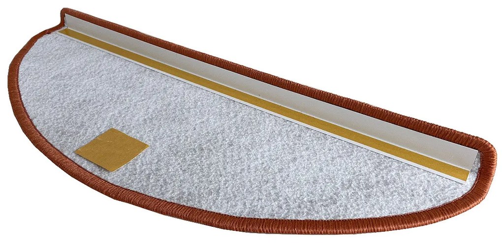 Vopi Nášlapy na schody Astra terra půlkruh, samolepící - 28x65 půlkruh (rozměr včetně ohybu)