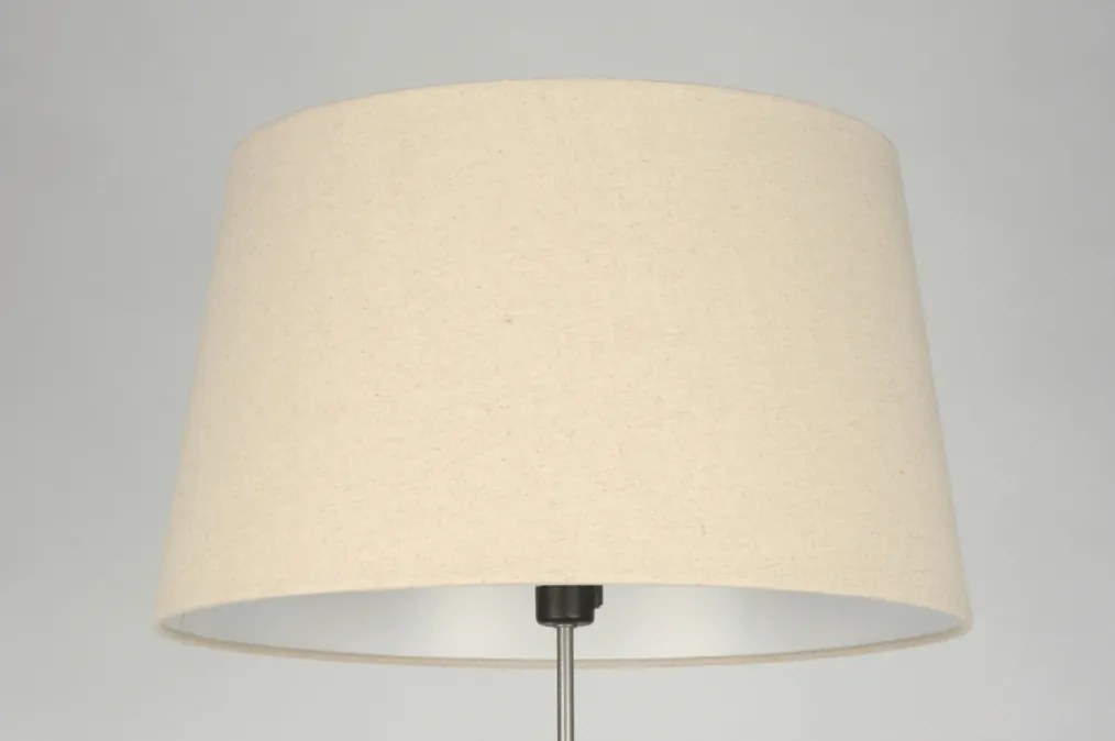 Stojací designová lampa Paola Taupe and Brown