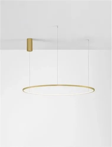Závěsné LED svítidlo NOVA LUCE TARQUIN 59W 3000K 9345610 stmívatelné Triac